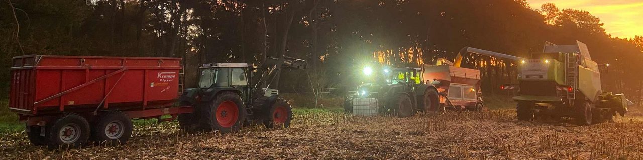 Getreide- & Maisernte | Lohnunternehmen Christian Janinhoff